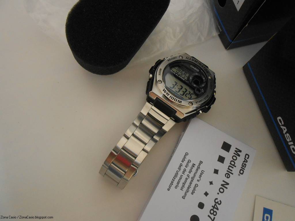Zona Casio: Prueba del Casio MWD-100, el "G-Steel" de Collection
