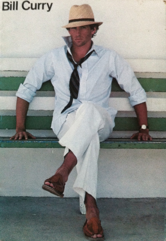 FASHION BY THE RULES: Bill Curry ..Fashion icon & legend