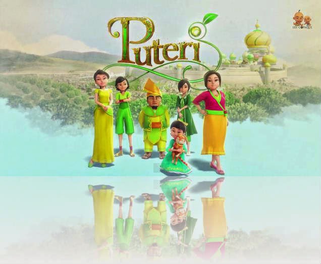 Faceblogisra: PUTERI Animasi Terbaru Keluaran Les' Copaque Production.