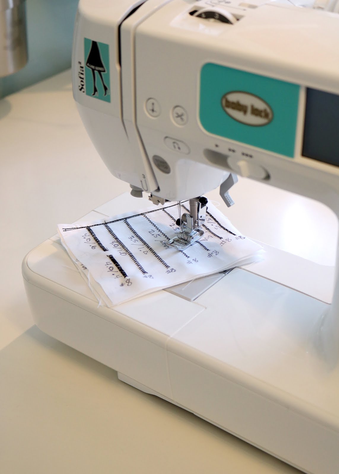 A Bright Corner: Making A Stitch Catalog + My Sewing Circle Block