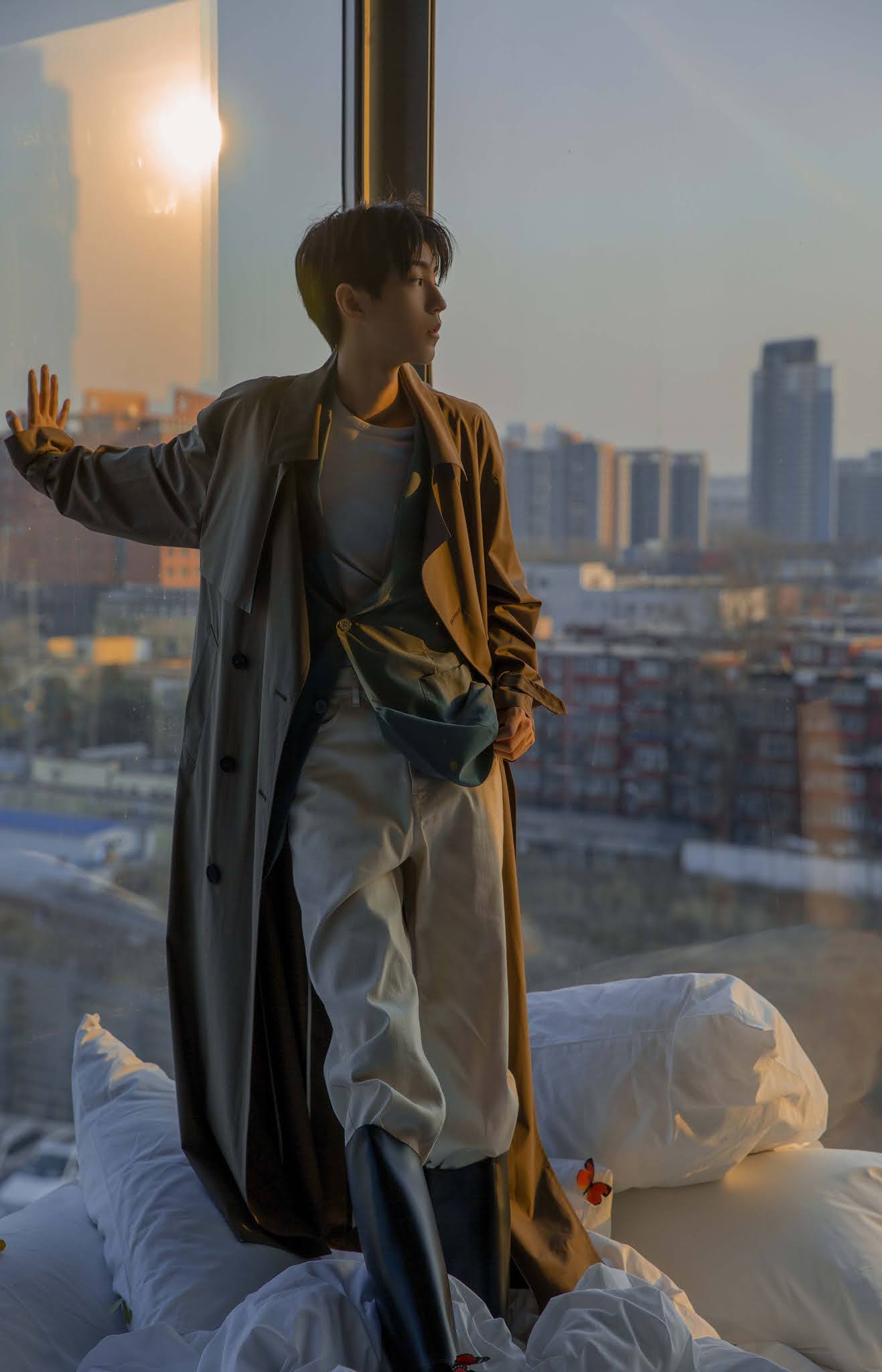 Wang Junkai poses for photo shoot - China Underground