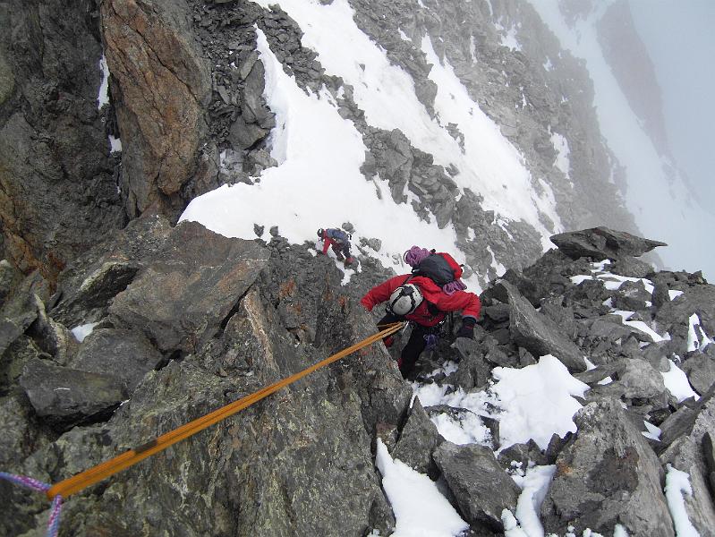 RobyUltra: Punta Baretti (4006 mt) Monte Brouillard (4068 mt) 11-07-2009