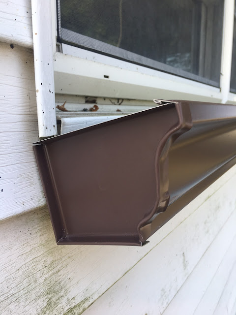 The Smart Momma: Use a Gutter as a Window Box