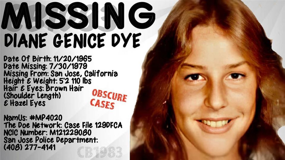 Where is Diane Genice Dye? - CrimeBlogger1983