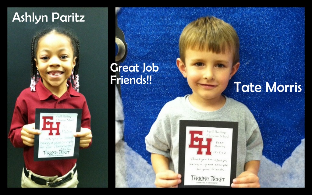 Notes from the Nest..: Terrific Tickets