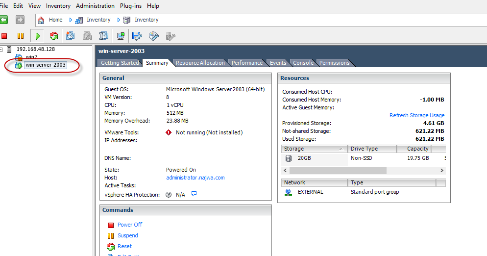 Cara mengganti Network Adapter E1000 to E1000E Vmware ~ Ruvi Gilalo's Blog