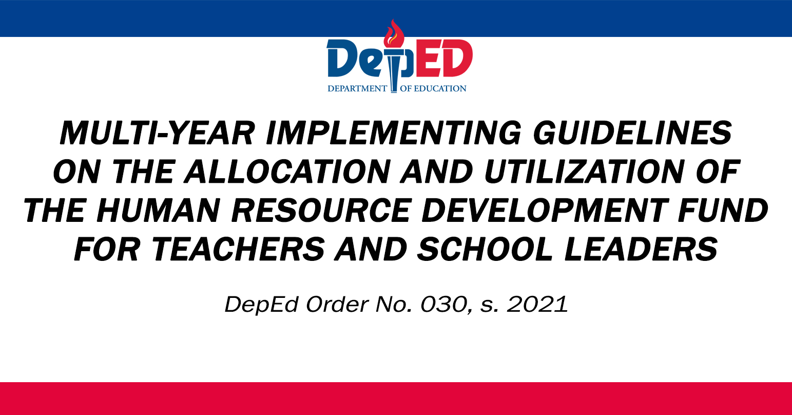 Multi-Year Implementing Guidelines on the Allocation and Utilization of ...