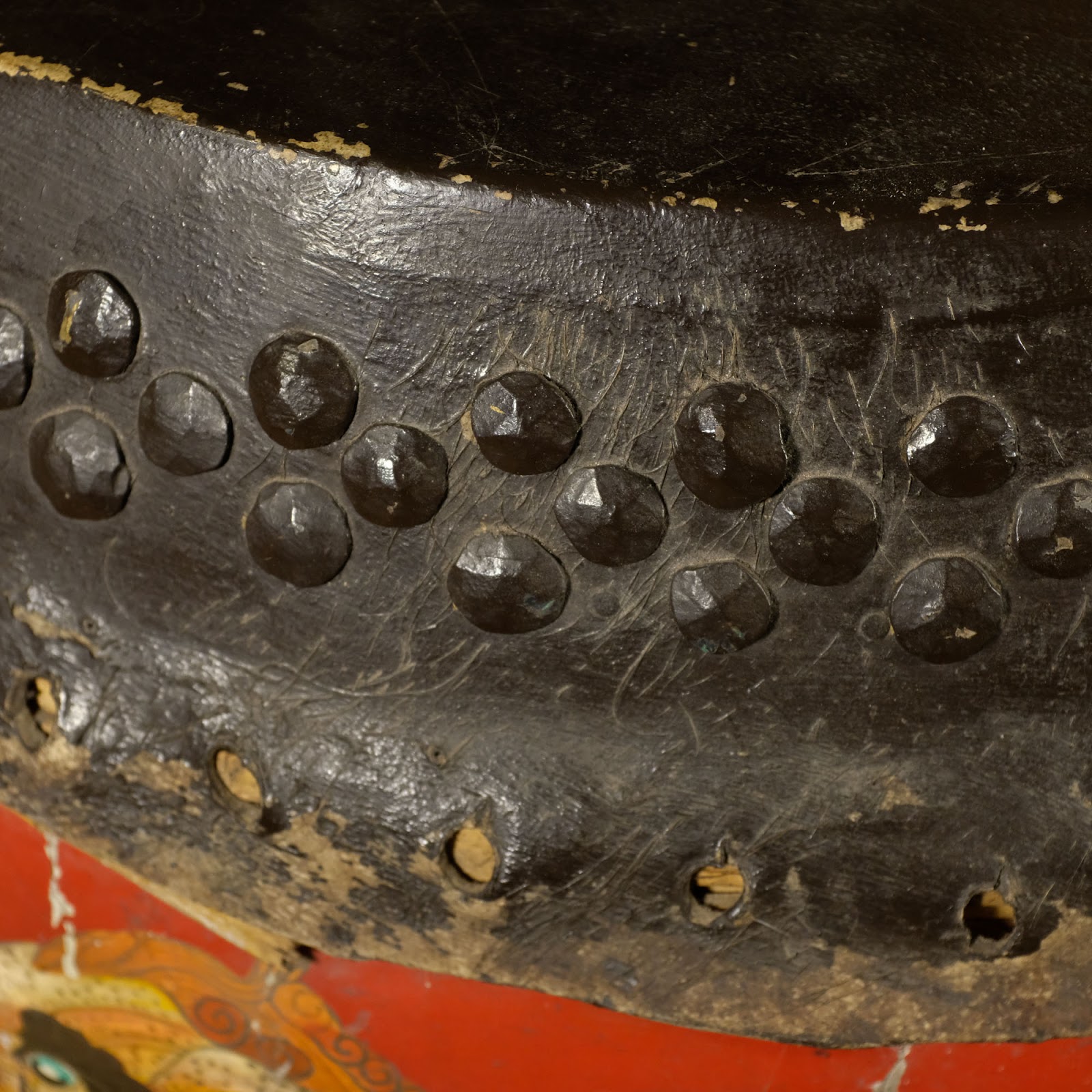 1950s Chinese "Lion Dance" Shigu Drum