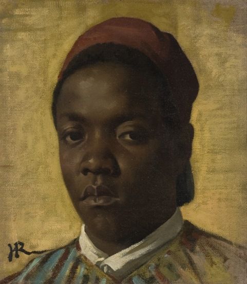 Henri REGNAULT (1843-1871) | Catherine La Rose ~ The Poet of Painting