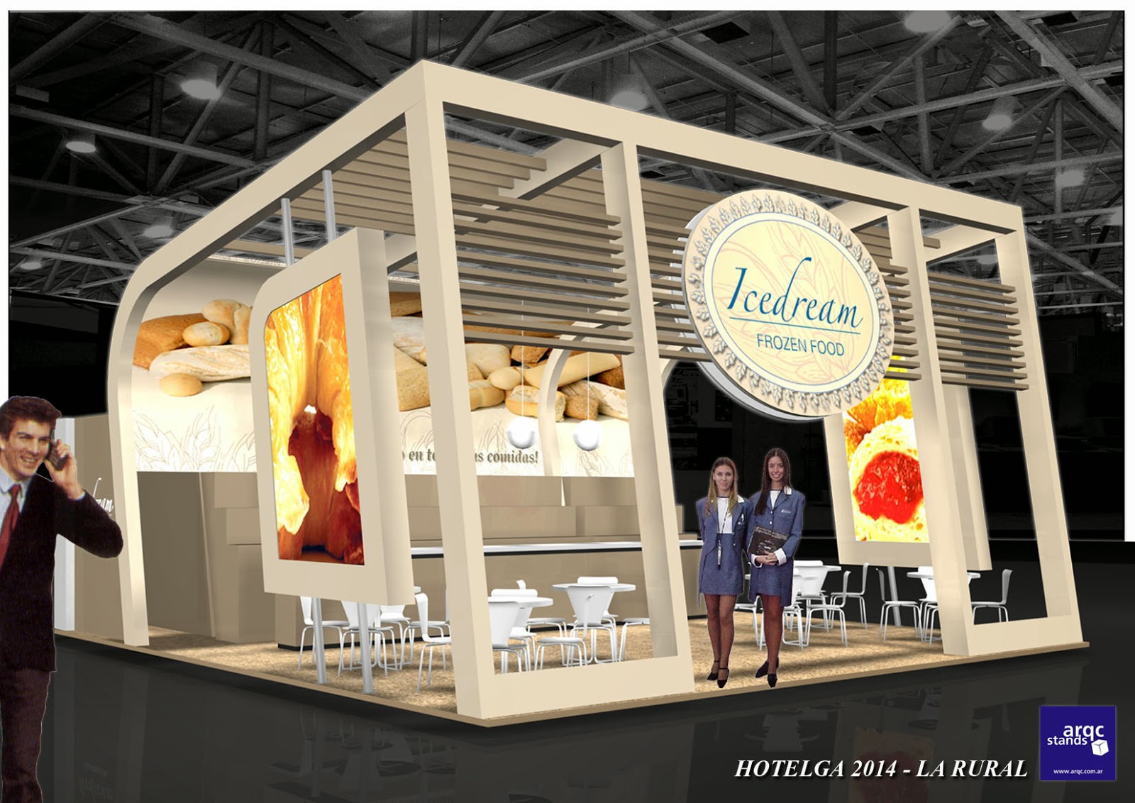 Diseño y montaje de stands de Exposiciones.: 2014 Buenos Aires ...