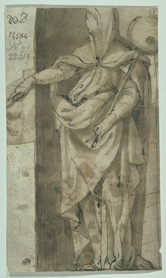 Spencer Alley: Louvre - Unassigned Italian Figures - Draped / Clothed