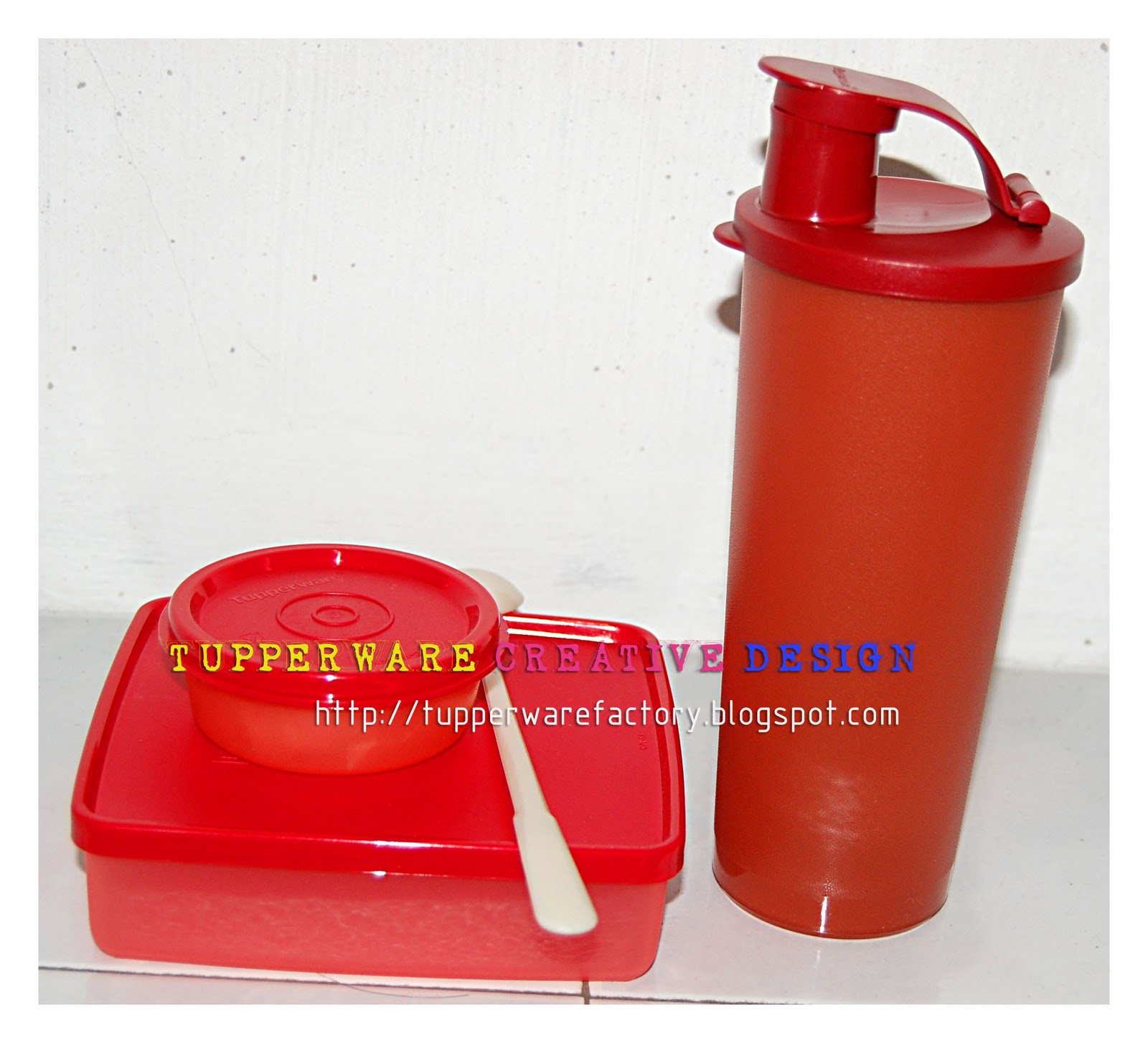 TUPPERWARE CREATIVE DESIGN: COLOURFUL TUPPERWARE BABY SETS