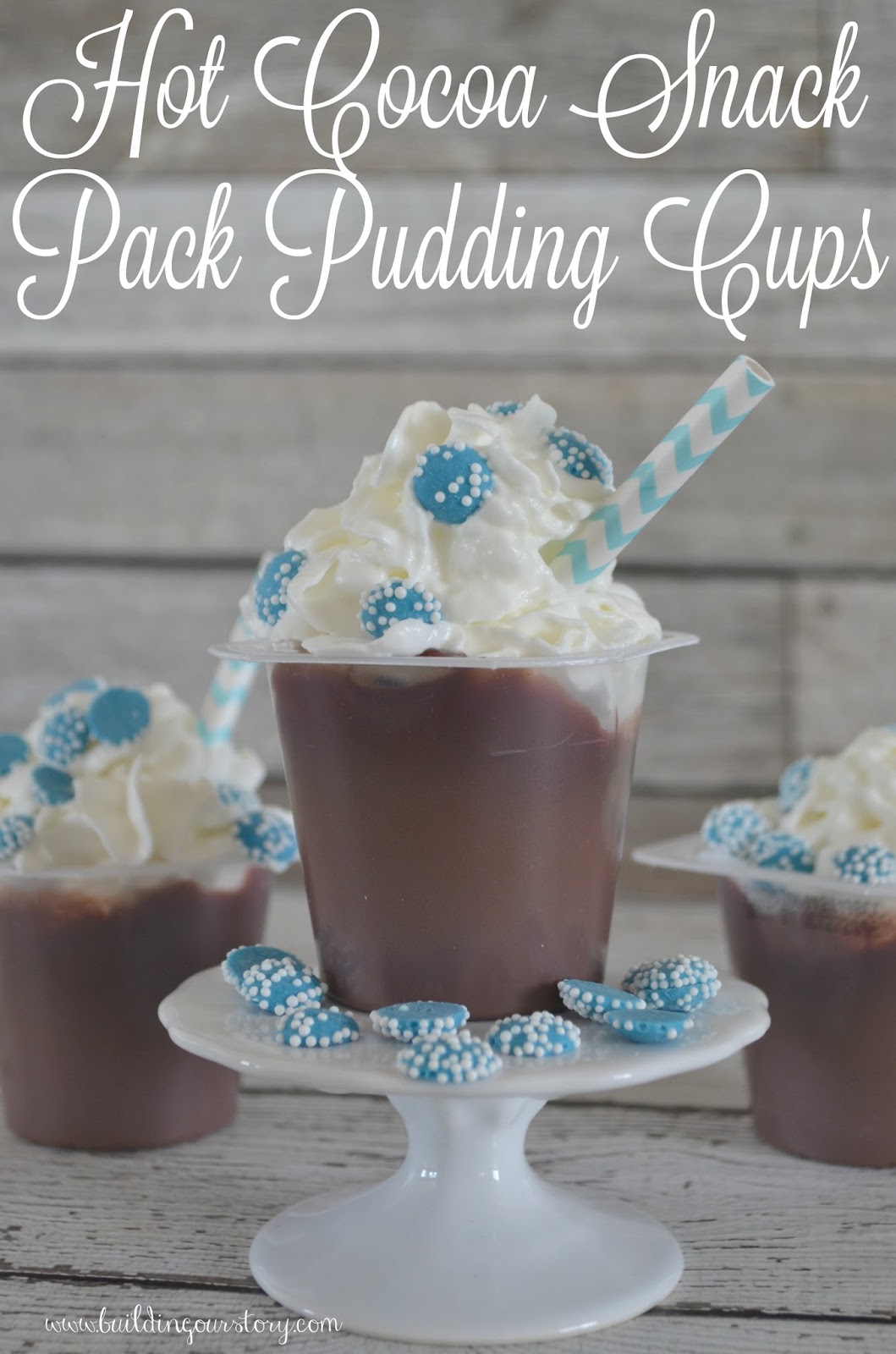 Hot Cocoa Snack Pack® Pudding Cups - Building Our Story