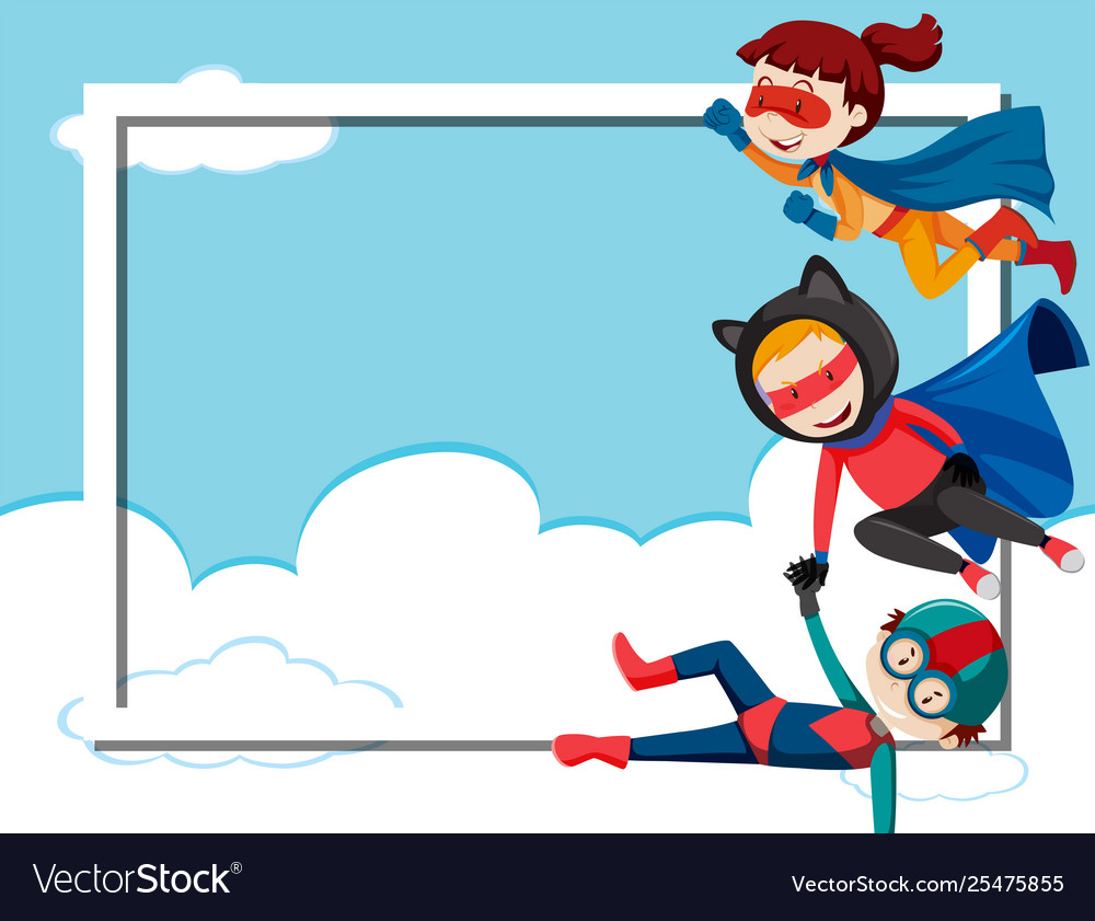Superhero Picture Frame - Table Frame