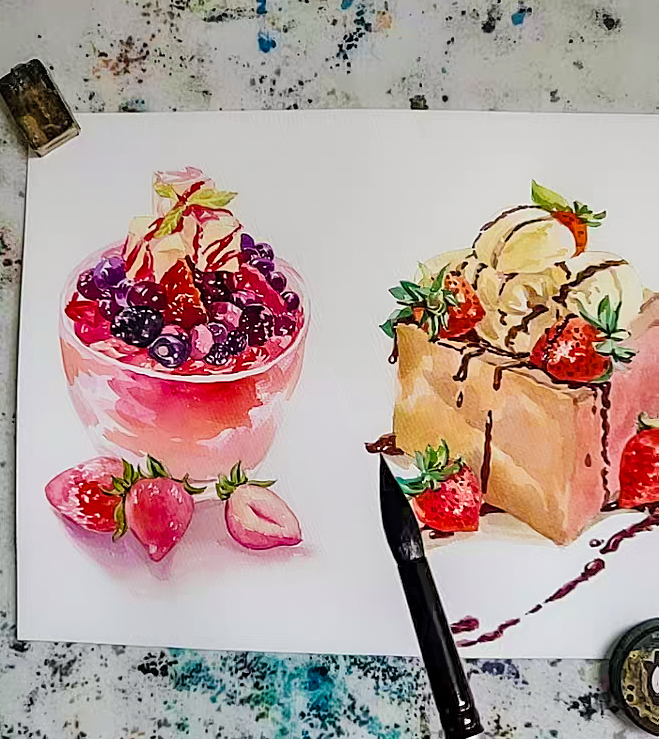 7 Watercolor technique, 6tips how to draw tutorial, come to see my ...