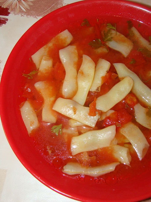Cristina's world: Ciorba de fasole pastai late