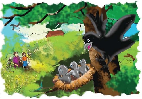 The crow | Stories for kids