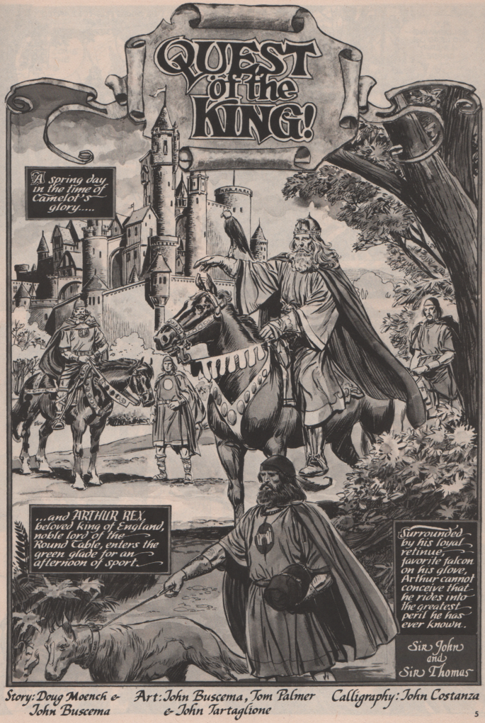 Cap'n's Comics: King Arthur