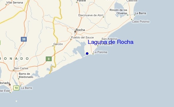 Au gré des jours en Uruguay...: Tourisme: Laguna de Rocha