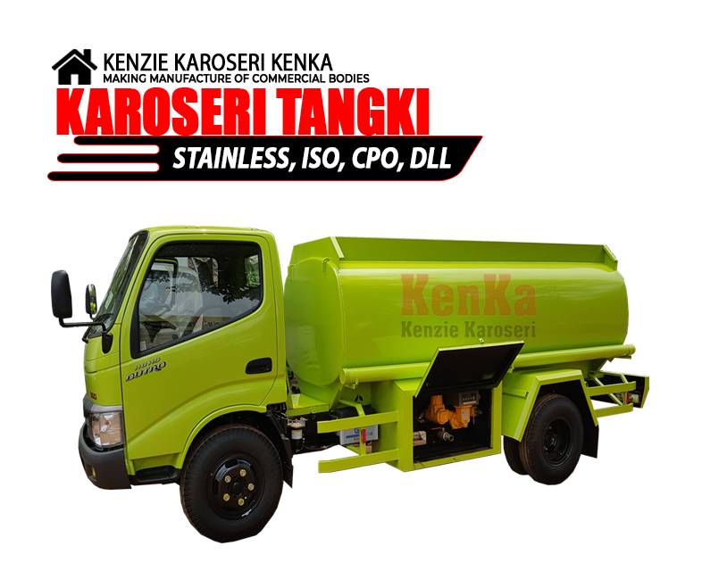 DIMENSI UKURAN TANGKI SOLAR DAN AIR - KAROSERI TANGKI