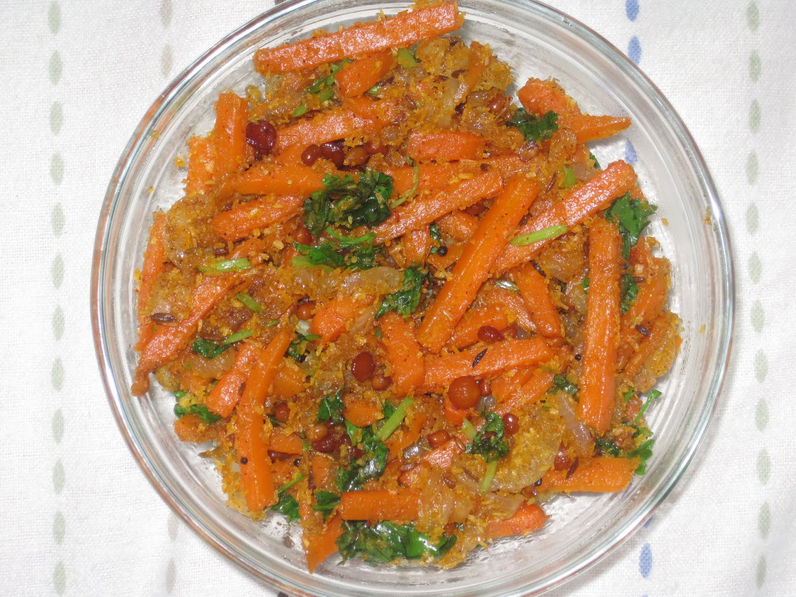Ruchimayam: Carrot Fry
