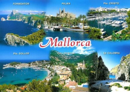 My postcard collection: Mallorca - Spain