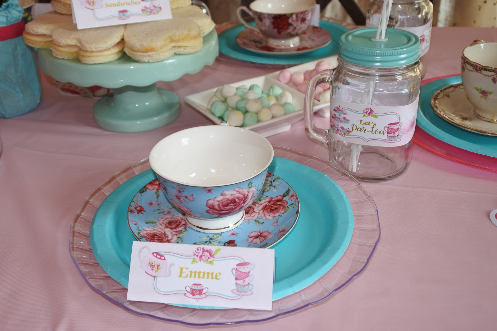 MaMa Tinas Style: Tea Party - Fiesta de Te