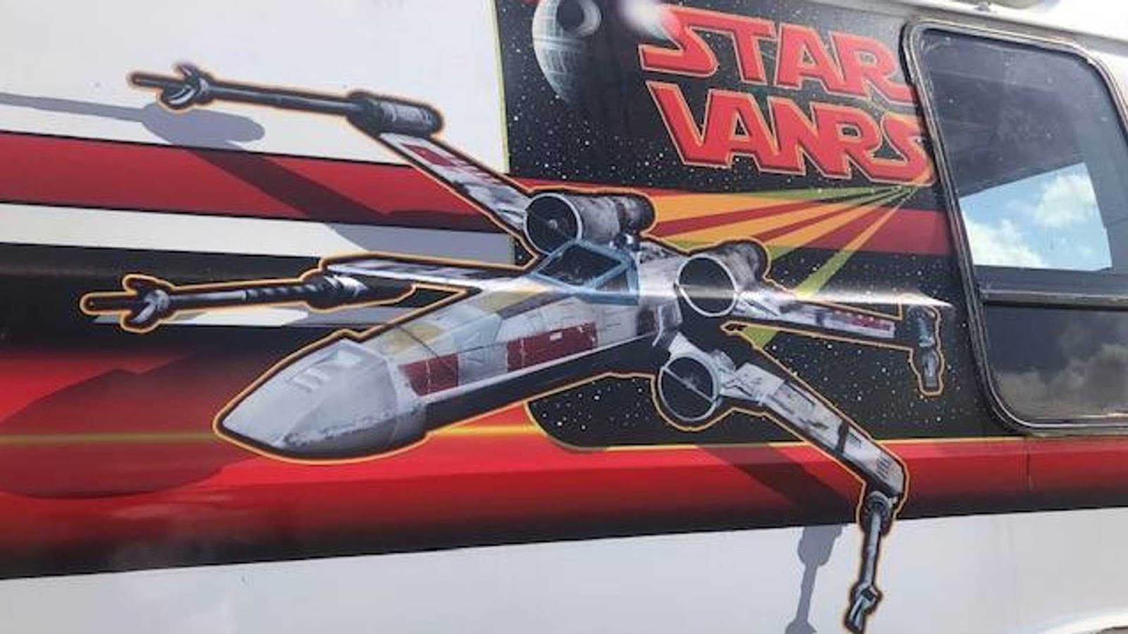 Just A Car Guy: a 1979 van that is up for a new generation of Star Wars ...