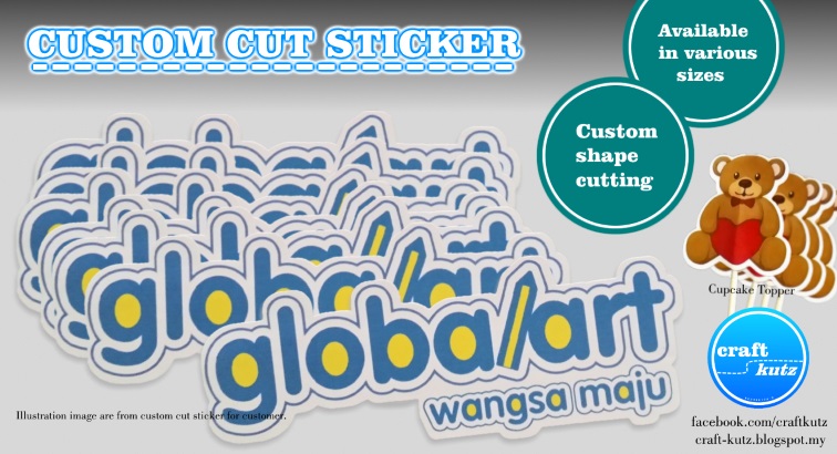 Custom Cut Sticker. ~ Craft Kutz