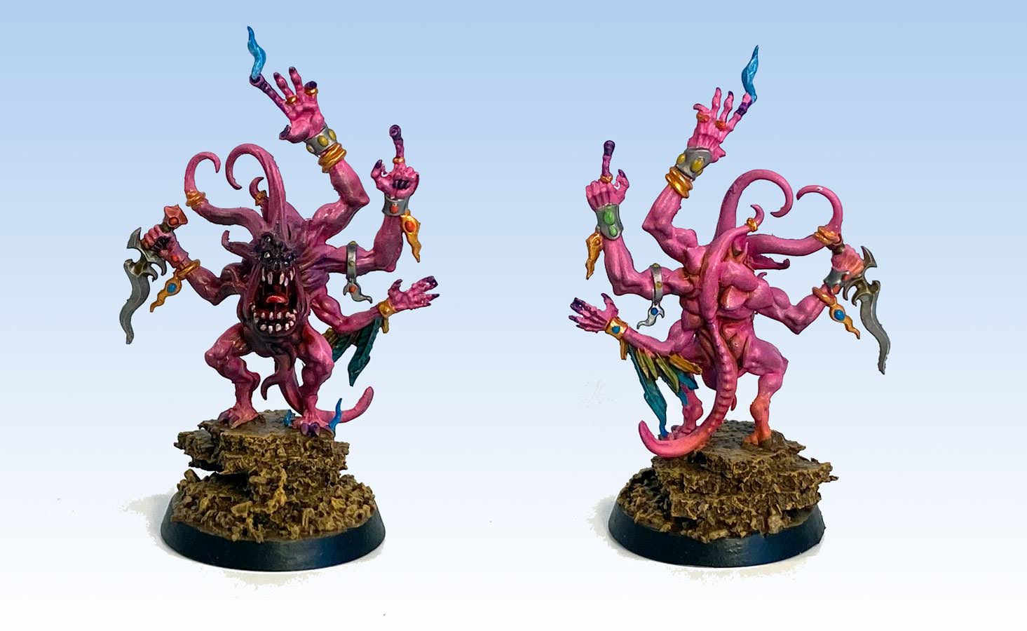 [army showcase] 40k - Chaos Demons of Tzeench