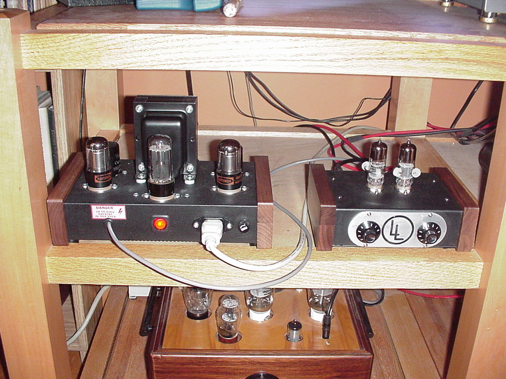 PUSH-PULL TRANSFORMER-COUPLED VACUUM TUBE LINE STAGE by Lumley Legend ...