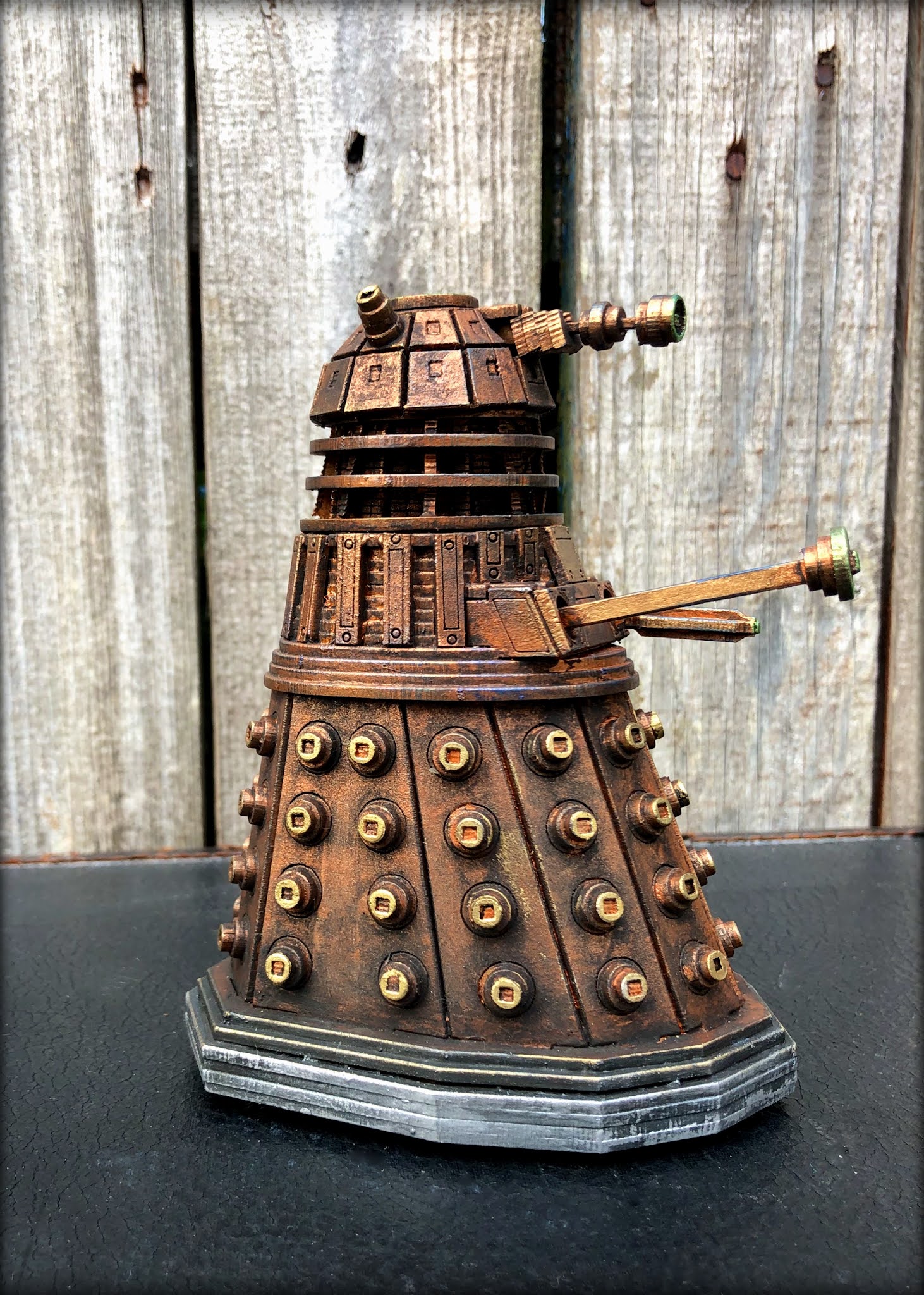 Calico Craft Parts: Dalek kit: by Guest designer Stephen Taylor.