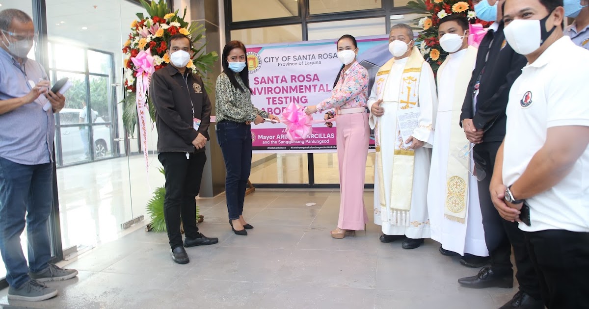 First LGU-owned environmental testing lab opens in Sta. Rosa - Sentinel ...