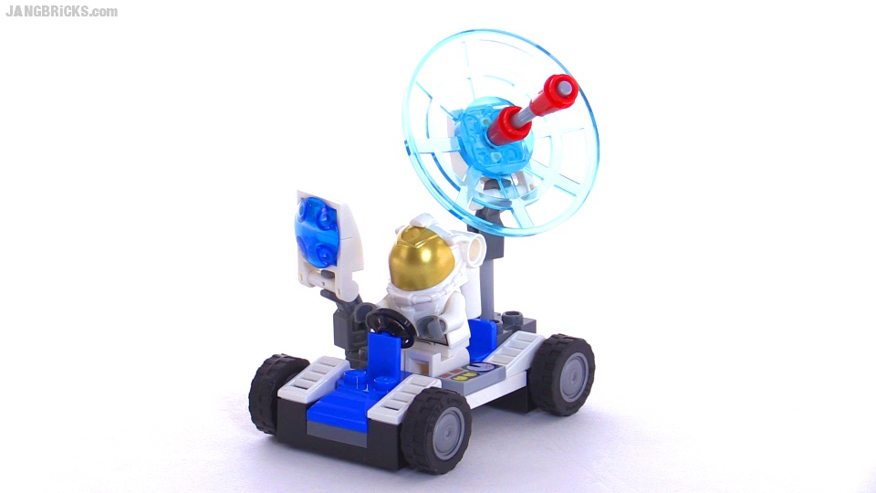LEGO City Astronaut & Space Utility Vehicle polybag review! set 30315