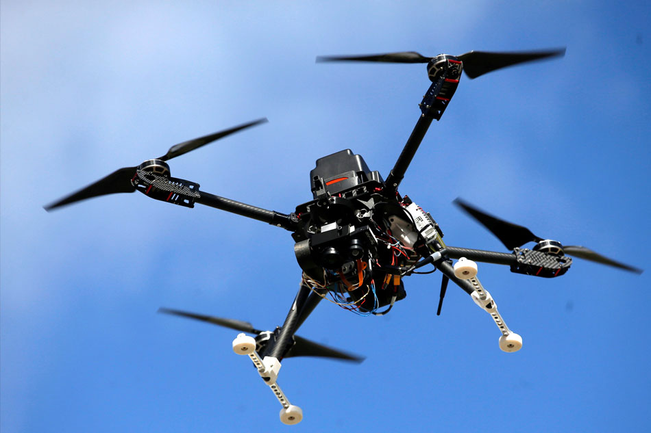 Drone surveillance, magbabantay sa P8-T infrastructures project of ...