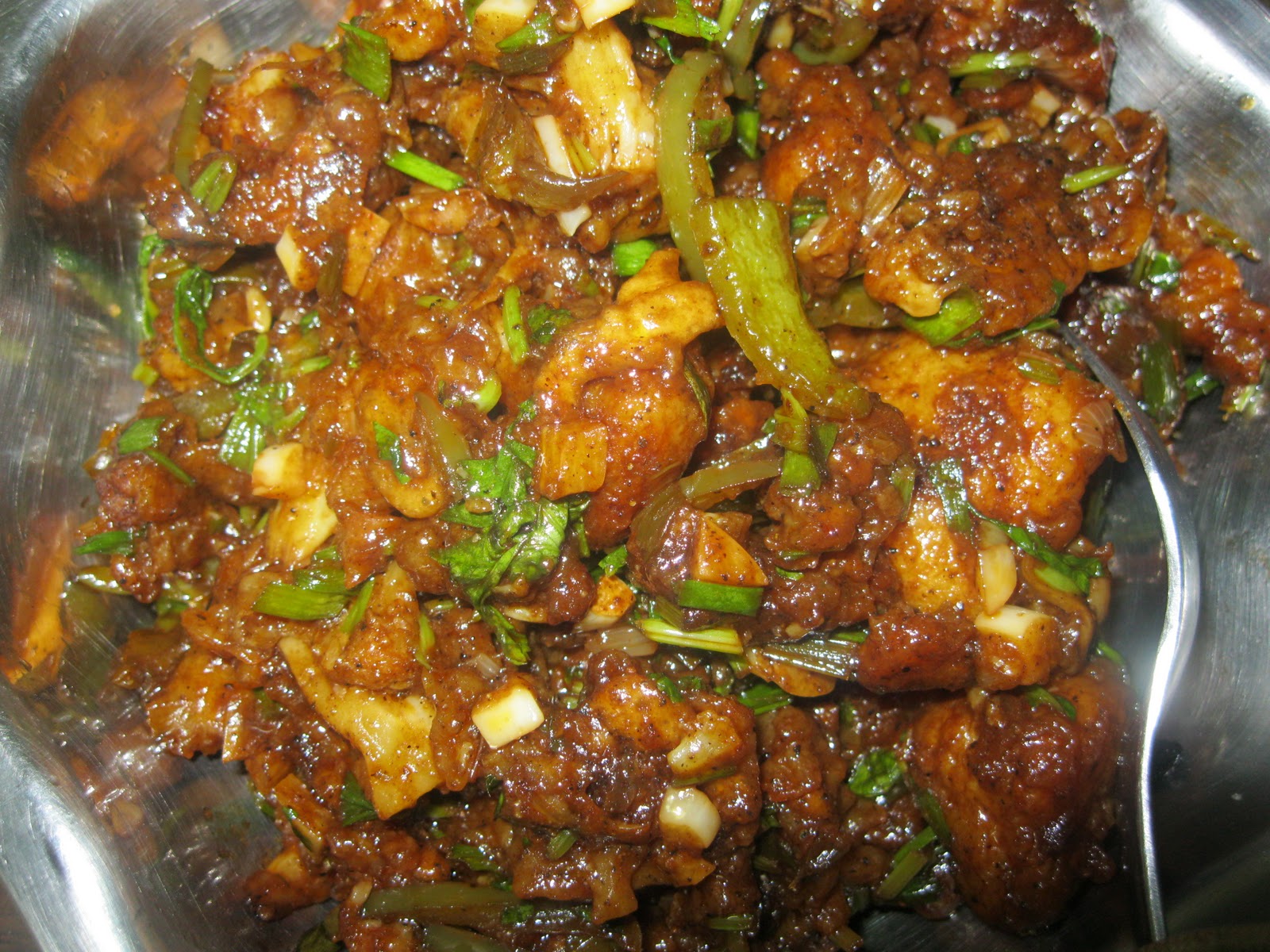 Amrita's kitchen: Szechuan chicken