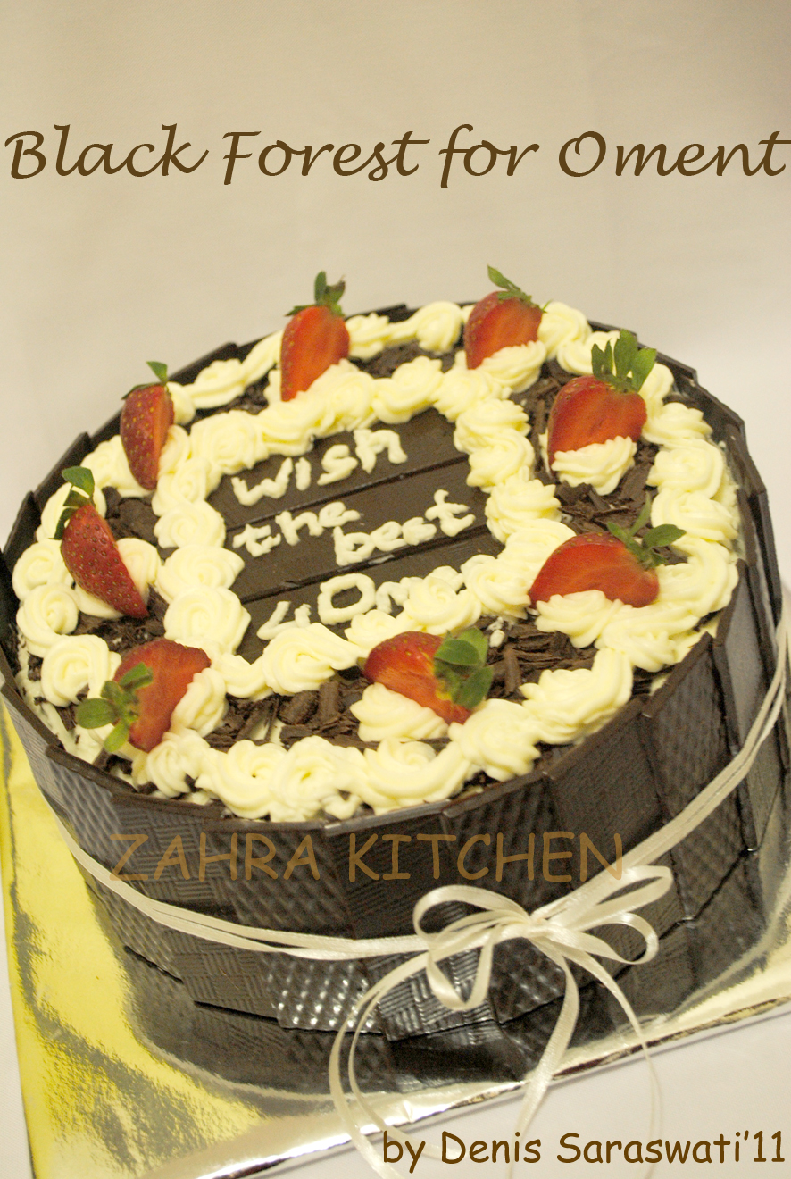 Zahra Kitchen: Black Forest for Oment