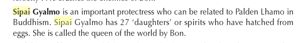 Okar Research: Sipe Gyalmo, Sipaimen, Sipai Gyalmo Sidpa Gyalmo, Srid ...