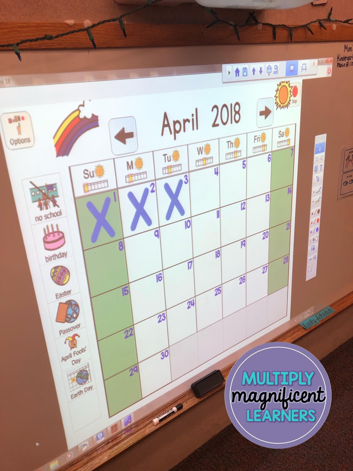 Our Daily Schedule in a Moderate to Severe Needs Classroom - Multiply ...