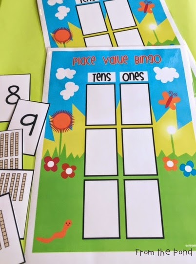 Spring Place Value Games | From the Pond