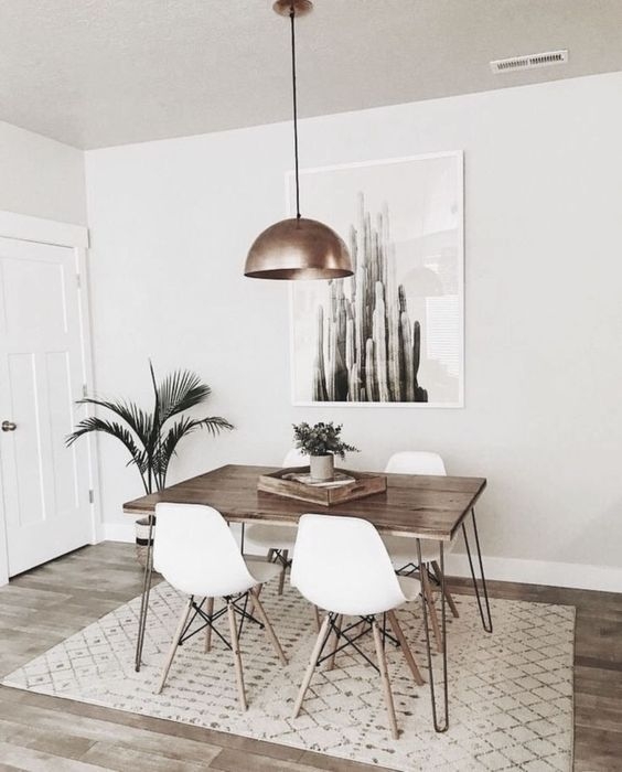 41 Simple Small Dining Room Design On A Budget | ARA HOME
