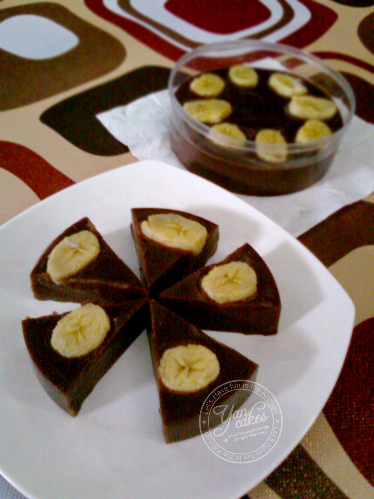 Yancakes: Puding Hunkwe Coklat Pisang
