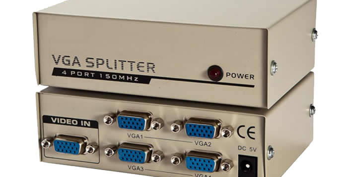 Pengertian VGA Splitter dan Kegunaannya - Elektronika dan Komputer