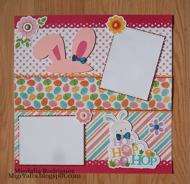 Migdalia's Crafts: Easter Layout