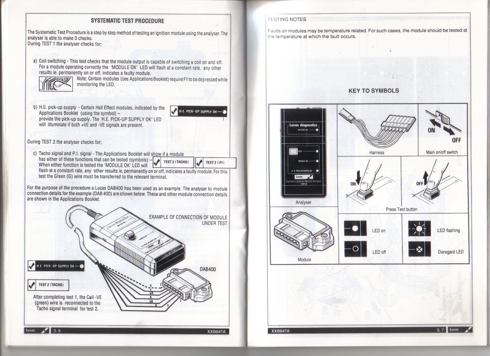 Lotus Excel Restoration: Lucas YXB135 ignition (igniter) module tester