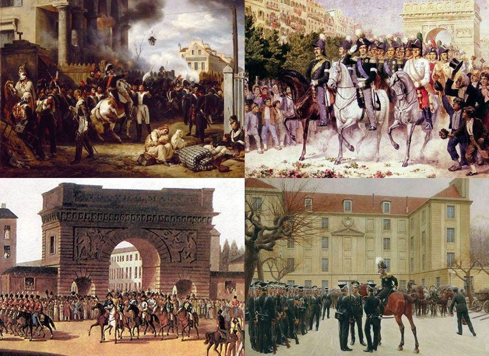 El 31 de marzo de 1814, tropas de Rusia, Austria y Prusia derrotan al ...