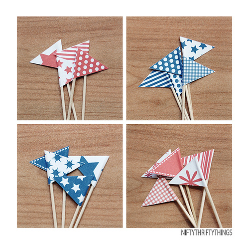 In your back pocket...: Free Printable Mini Flags