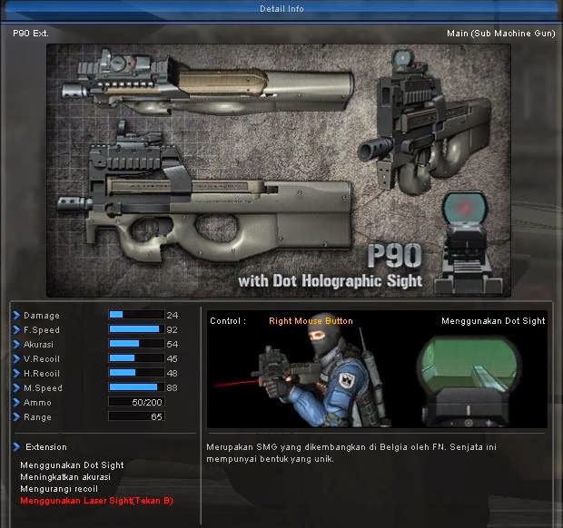 Title Point Blank Indonesia: Title P90 Ext.