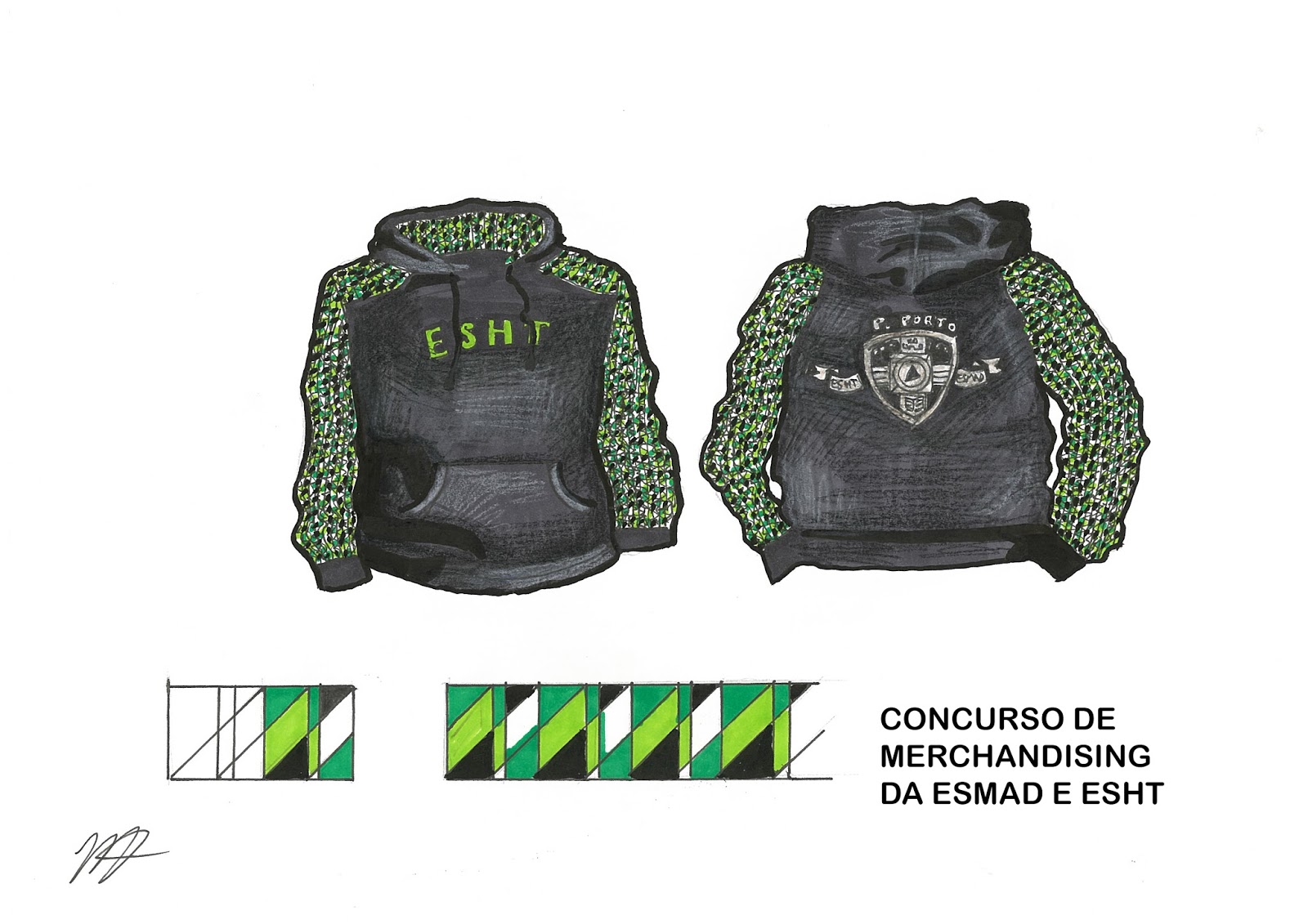 O Diário de um artista: Sweatshirt da ESMAD / ESHT