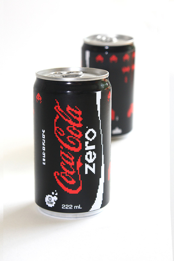 Razor Blog: 8-bit Coke Can Designs